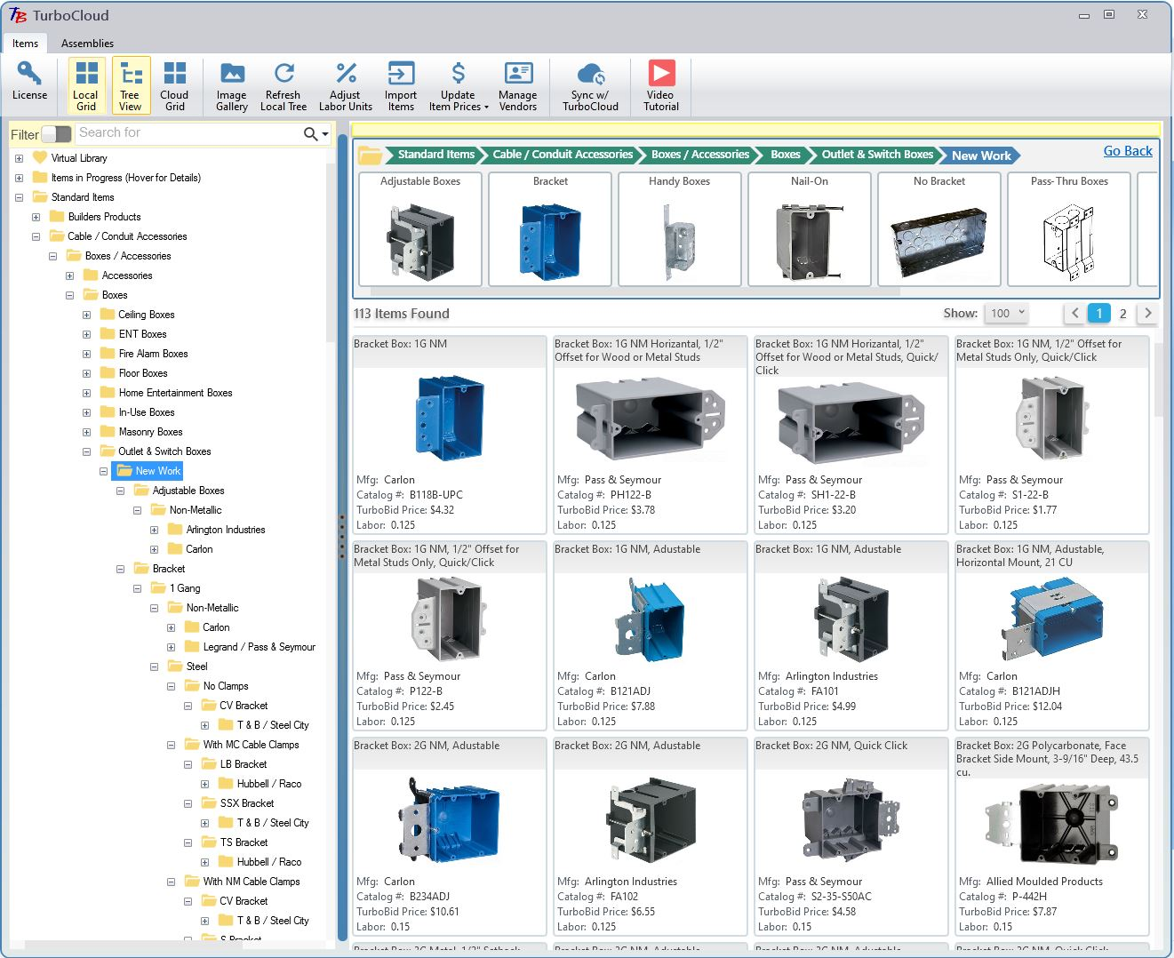 TurboCloud | Electrical and Plumbing Estimating Software App – TurboBid
